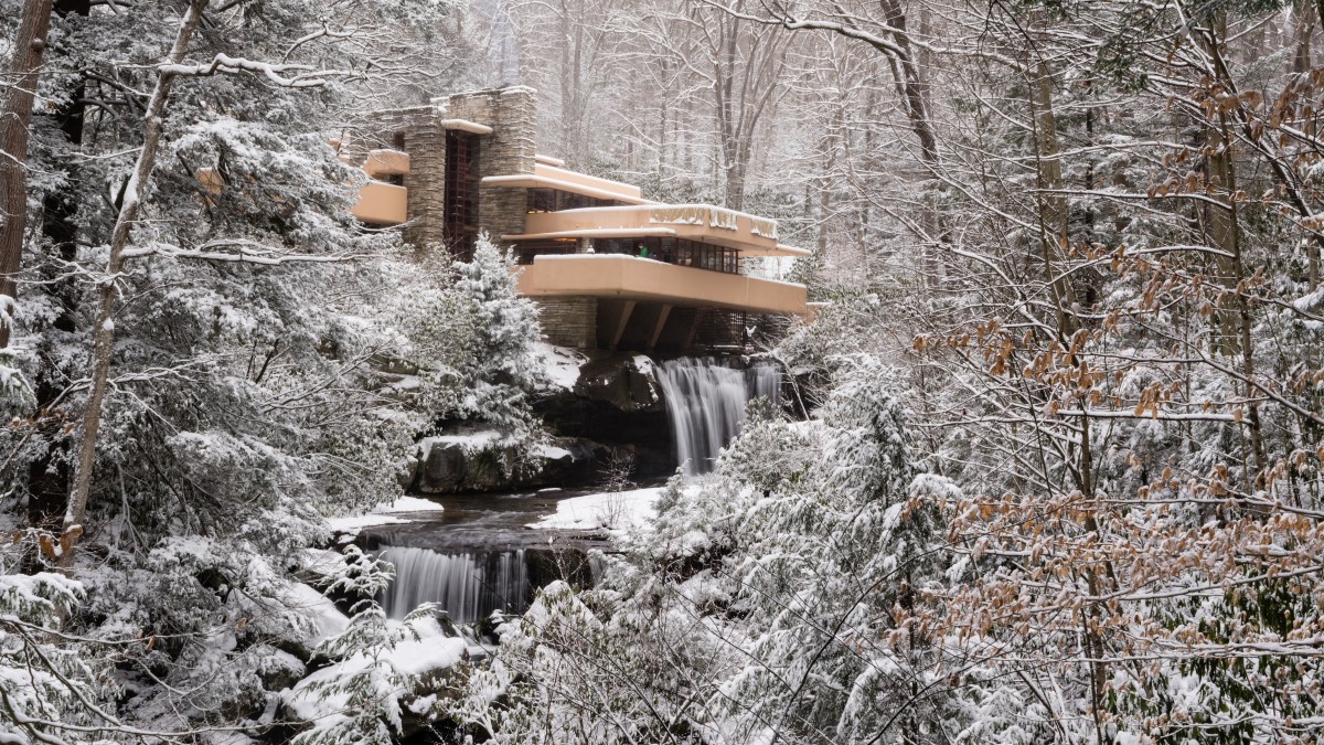 Fallingwater Winter Wonderland – Timelapse Travels